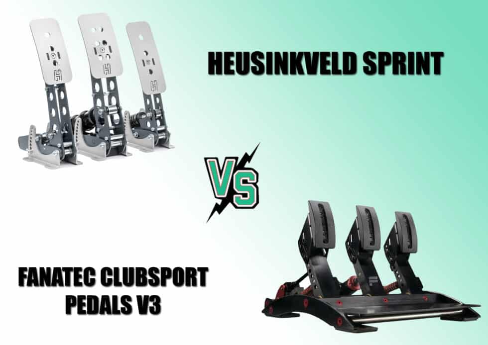 Heusinkveld Sprint vs Fanatec ClubSport Pedals v3 : Le meilleur choix ...