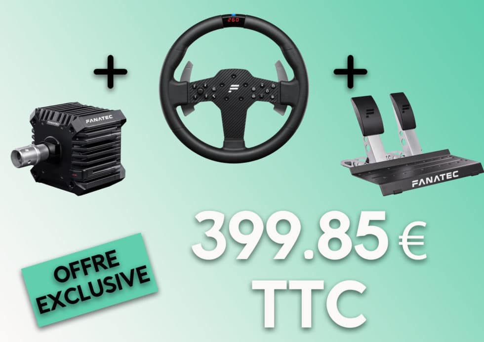 Offre exclusive sur Fanatec : Les bases CSL DD en promo ! - Sim Racing Nerd