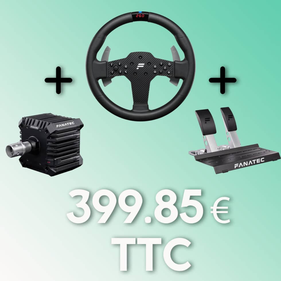 Offre exclusive sur Fanatec : Les bases CSL DD en promo ! (2025) - Sim Racing Nerd