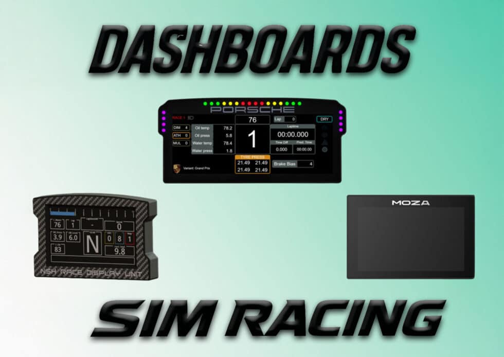 Les 3 Meilleurs Dashboards pour le Sim Racing (2025) - Sim Racing Nerd