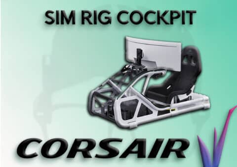 Corsair lance son cockpit Sim Racing (2025) - Sim Racing Nerd