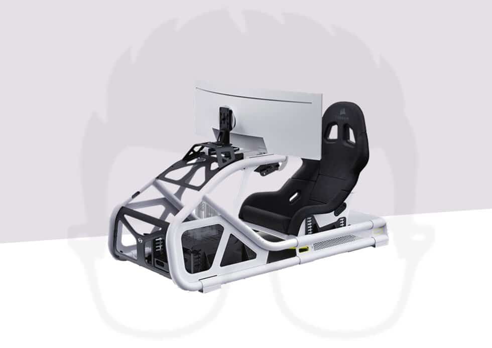 Corsair lance son cockpit Sim Racing (2025) - Sim Racing Nerd