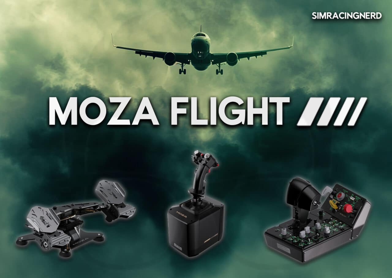 Moza Flight Simulator : la gamme de simulation de vol de Moza Racing ...