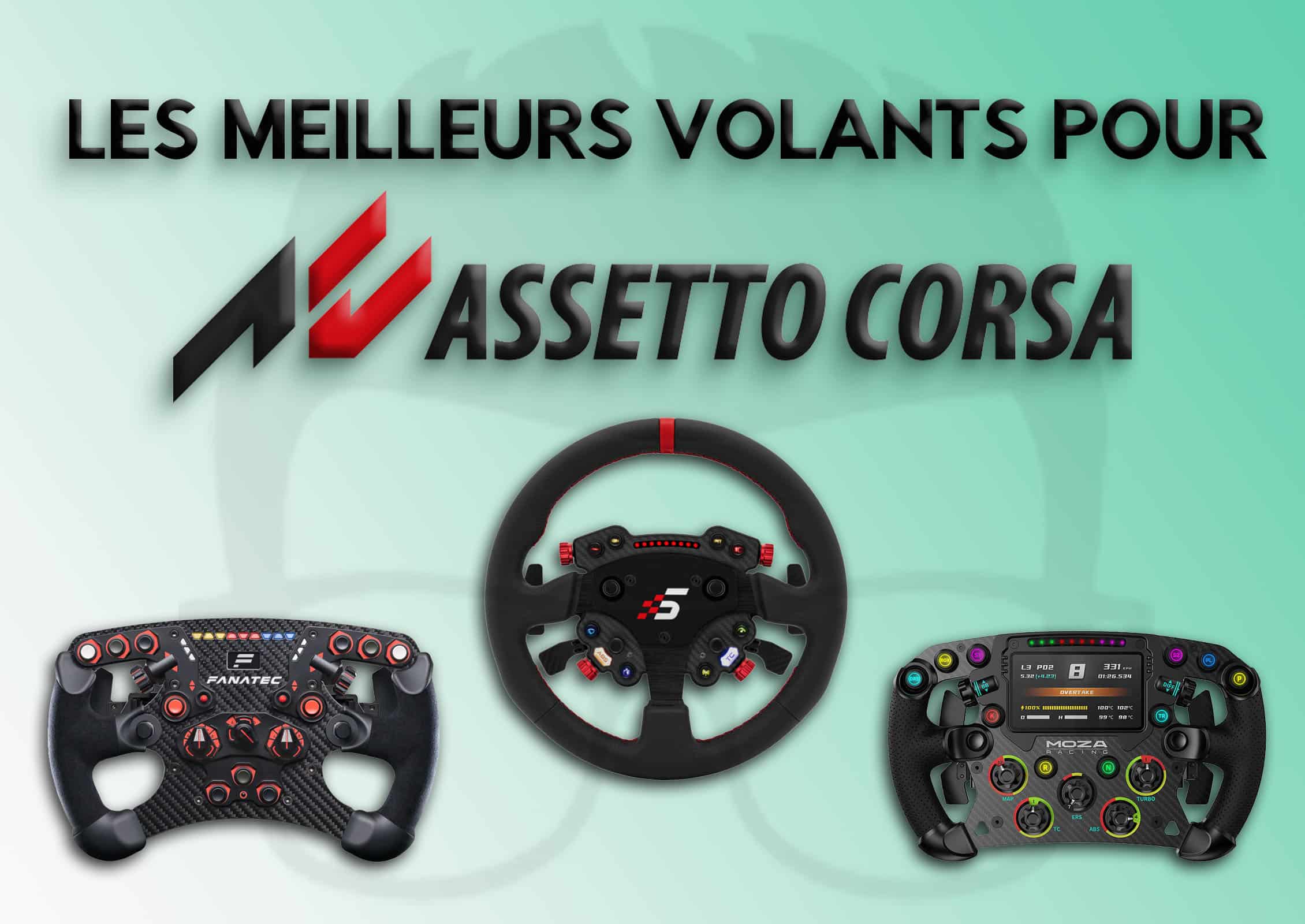 Les 7 meilleurs volants pour Assetto Corsa en 2025 - Sim Racing Nerd