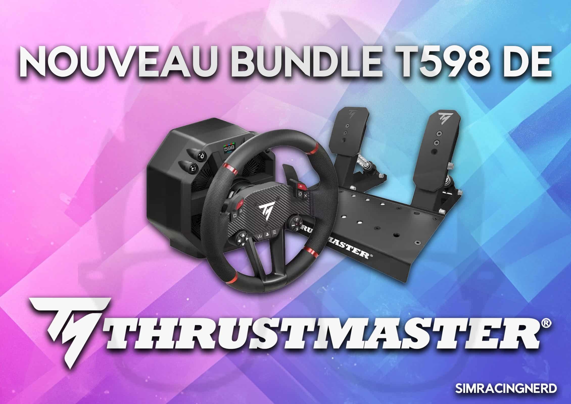Thrustmaster sort le T598: un nouveau bundle Direct Drive - Sim Racing Nerd