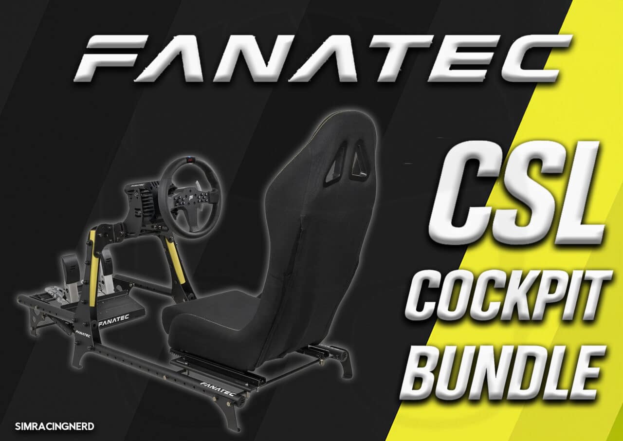 Nouveau bundle Fanatec CSL Cockpit en Promo: -13% sur le Setup Complet ...