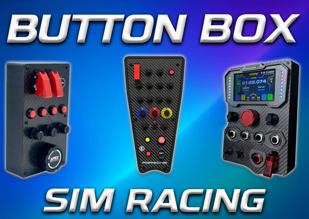 Meilleures Button Box Sim Racing (2025) - Sim Racing Nerd